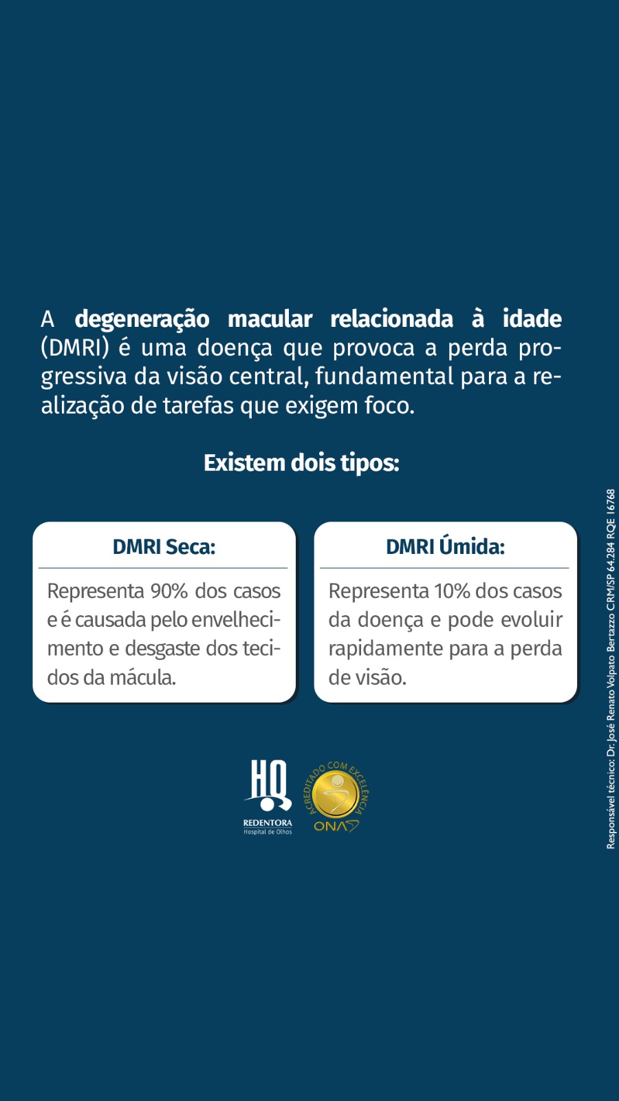 Você sabe o que é DMRI? - HO Redentora